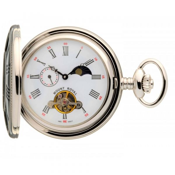 Moon Dial Pocket Watches | Greenwich Pocket Watch